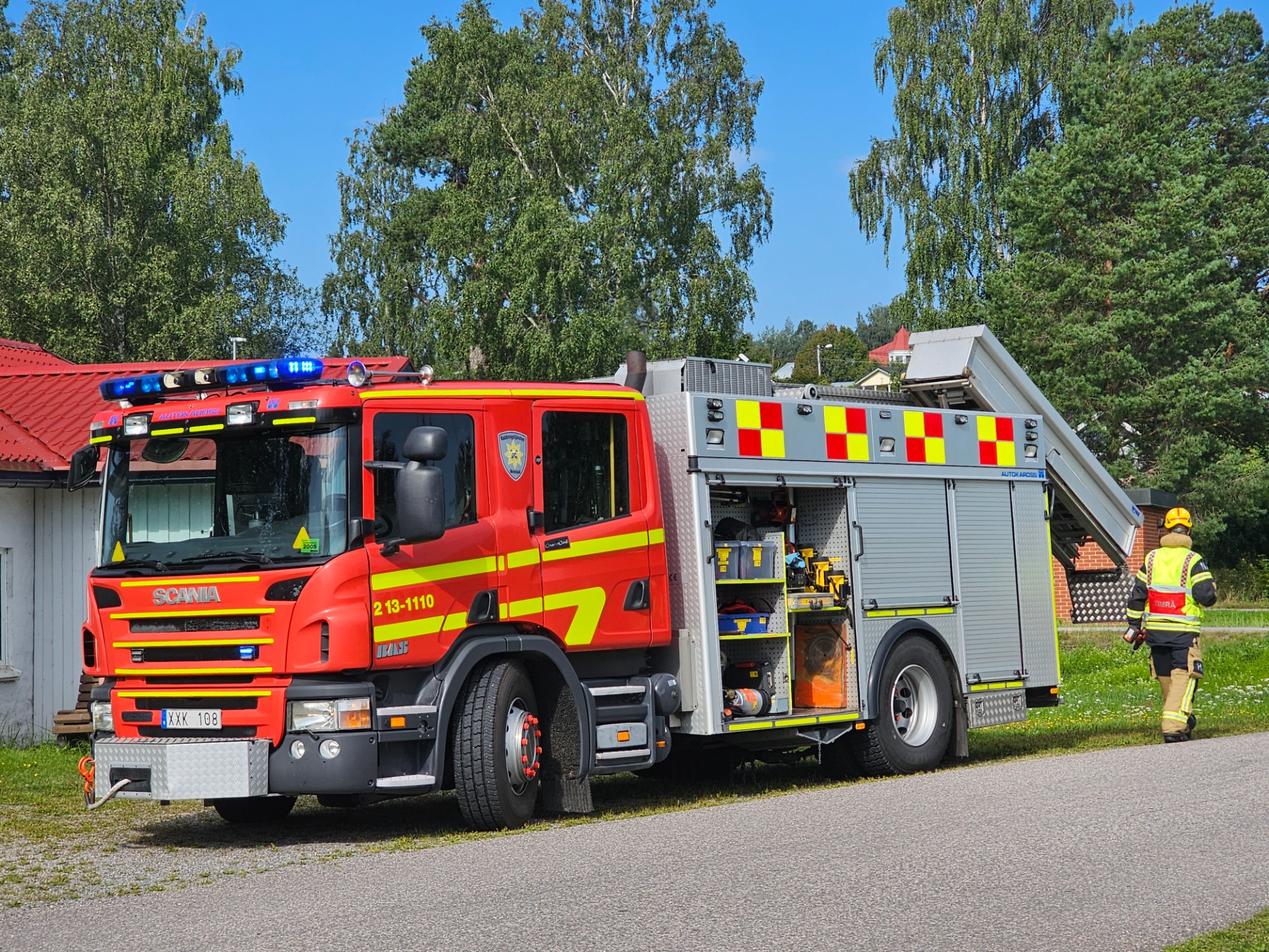 Brand i byggnad, Fagervik | Gobiten.se